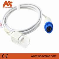China Biolight Compatible SpO2 Adapter Cable 9Pin 2.4M for AnyView Q Series for sale