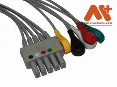 Китай Leadwire кнопки ECG руководства Mindray > Datascope совместимый 5 - 0012-00-1261-06 продается
