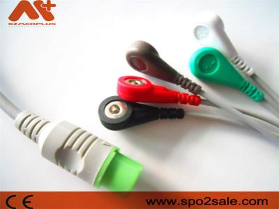 Cina Cavo connessione diretta 5 della rottura compatibile ECG del cavo di Fukuda Denshi per Dynascope DS-5100, DS-5100E, DS-5300W, DS-5400, DS-7001 in vendita