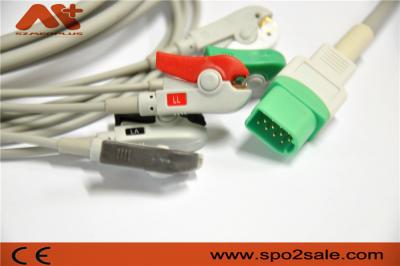 Cina Passaporto V, V12, V21 5 cavo connessione diretta compatibile di Datascope > di Mindray del cavo ECG in vendita