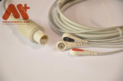 Cina Il monitor paziente di Lohmerier cabla la rottura del cavo del cavo 3 di ECG per M010 M011 M211 Defi 501 in vendita