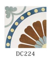China Encaustic Design 20*20 cm Decorative Ceramic Tile For Kitchen Wall for sale
