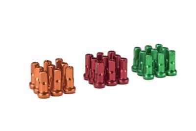 China 8G 9G 10G Spikes de motocicleta e mamilos de liga vermelha para acessórios de substituição/mudança à venda