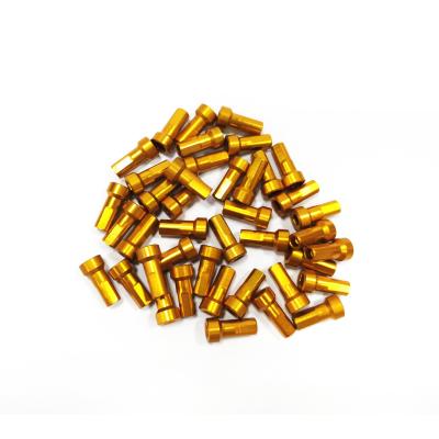 China 8G 9G 10G Spikes de motocicleta e mamilos de liga vermelha para acessórios de substituição/mudança à venda