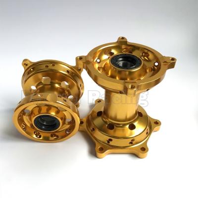 Cina Motocicletta CNC ruote anteriori posteriori hub kit in argento per RMZ 250 07-18 RMZ 450 05-18 in vendita