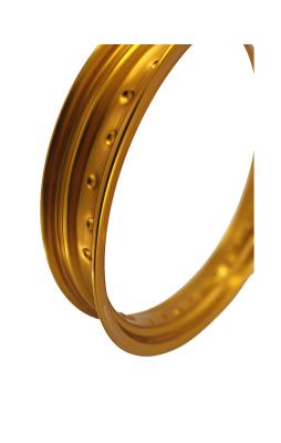 China WM 16 Inch Anodized Aluminum Alloy Motorcycle Wheels In Gold for sale