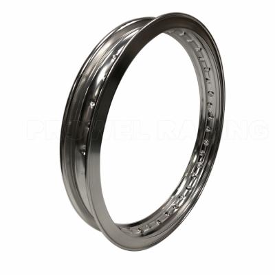 中国 1.85x17インチ モーターサイクルの合金製の輪輪輪 クラシックデザインとアノイド加工 販売のため