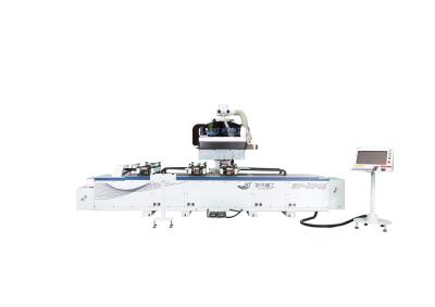 China Customizable Membrane Wooden Door Making Machine Frame Milling Equipment 3.2KW for sale