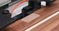 China Automated Wpc Wood Door Design Machine Frame Lock Hinge Making for sale