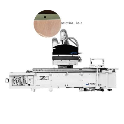 China Automatic CNC Wood Door Frame Machine Mass Production 5.5kw for sale