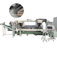 China Automatic CNC Wooden Door Frame Machine Double End Saw Processing Center for sale