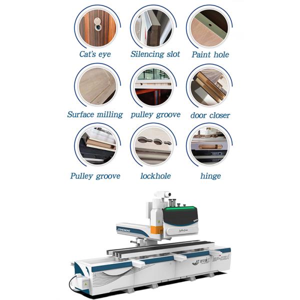 Quality QR Code Wood Door Processing Machine for sale