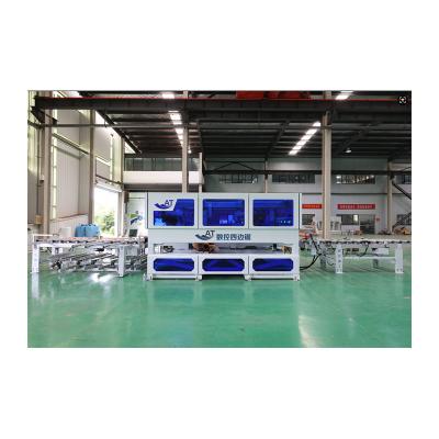 Cina Centro automatico per taglio e squadratura porte a quattro lati in vendita