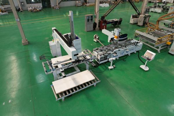 Quality Automated CNC Cabinet Door Maker Machine Lock Hinge Production Line for sale