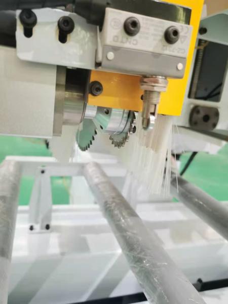 Quality Automatic CNC Wood Door Frame Cutting Machine Four Sided Sawing Cutting for sale
