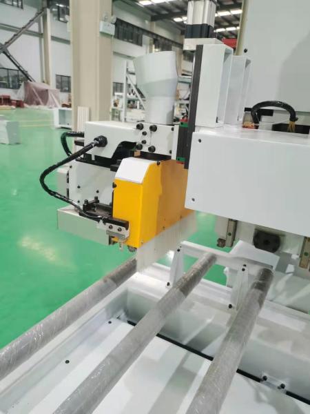 Quality Automatic CNC Wood Door Frame Cutting Machine Four Sided Sawing Cutting for sale