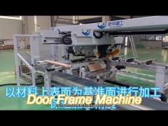 3 Phase Door Frame Machine Multifunctional Membrane Door Making Machine