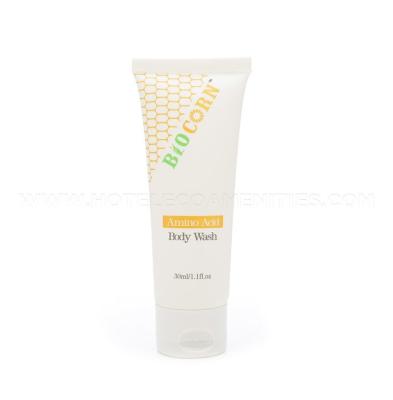 China BIOCORN Bio-Plastic Material Hotel Shower Gel 30ml/1oz for sale