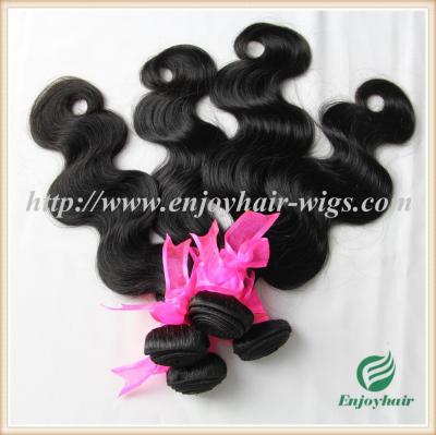 China Brazilian 5A virgin remy hair weave ,natural color(can be dye) body wave 10''-26''length for sale