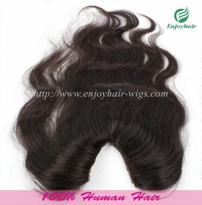 China U-part Lace top closure 4''x4''brazilian virgin hair natural color 10''-24''L for sale