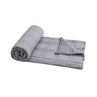 Cina High Quality 100% Purified Cotton Custom Gravity Sensory Multicolor Comfortable Weighted Blankets in vendita