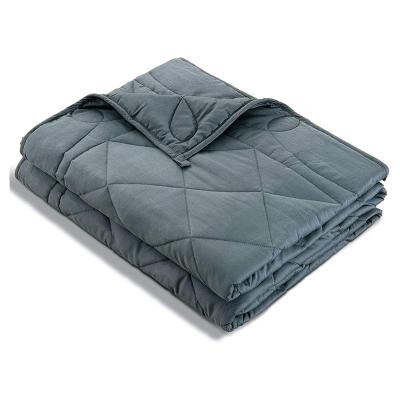 Cina Washable Cotton Customized Weighted Blanket for adult Heavy Blanket with Premium Glass Beads in vendita