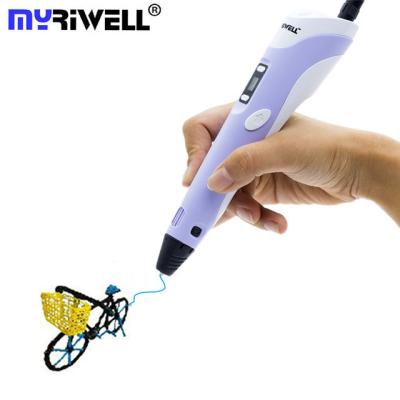 China Wholesale 3D Pen 2nd Generation 3D Drawing Printer Pen Magic DIY Printing 3d Pens With 1.75mm Filament For Kids for sale