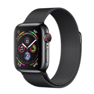 China New aple Watch Series 4 44 mm Space Black Stainless Steel Milanese Loop for sale