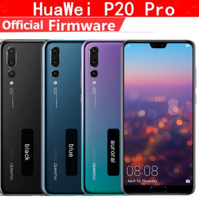 China wholesale Original HuaWei P20 Pro 4G LTE Mobile Phone Kirin 970 Android Full Screen6GB RAM 256GB ROM NFC 40.0M for sale