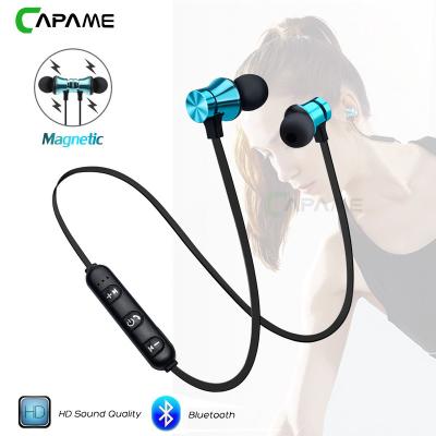 China wholesale  Wireless Headphone Bluetooth Earphone Magnetic Headset Neckband Sport Running Bluetooth Earphones for sale