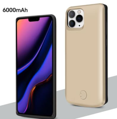 China wholesale  new  Battery Charger Case For iPhone 11  Pro Max External Backup Cover 6000mAh for sale