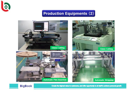 Advanced LCD manufacturing equipment