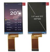 Quality 3.97 Inch LCD TFT Screen Free Angle 480x800 Pixels GC9503 Custom TFT Display for sale