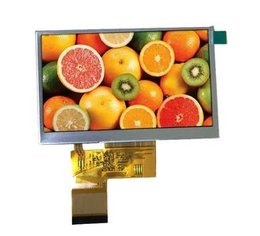 Quality TN 4.3 Inch IPS TFT LCD Panel 6 O'Clock 480x272 Dots ST7282 40 Pin TFT Display RGB Interface for sale