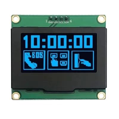 Quality SSD1309 OLED Display 128X64 SSD1309 1.54 Inch OLED Screen Blue Bigger PCB Board for sale