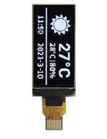 Quality Energy Efficient 1.3 Inch OLED Display White Fonts 128x64 Dots SSD1312 OLED for sale