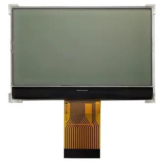 China 2.9 Inch 128x64 LCD Display FSTN Black White Transflective 18 Pin LCD Display SPI Interface for sale