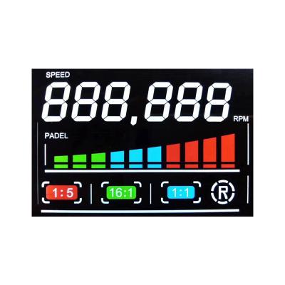 China VA LCD Segment Display Modul Chip On Board Farb-Icons 5.0V Hochkontrast-LCD-Anzeige zu verkaufen