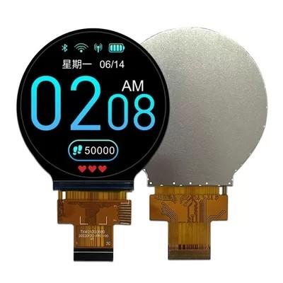 Cina 1.28 pollici TFT LCD schermo rotondo 240 * 240 punti Piccolo LCD con interfaccia MCU / SPI / RGB in vendita