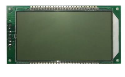 China Aangepaste 7-segment LCD-displaymodule HT1621 TN Positief Blauwe Achtergrondverlichting Te koop