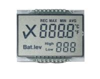 China TN Positive Reflective Monochrome LCD Display 34.0x26.0mm with 3.0V Operation and -30°C to +70°C Temperature Range for sale