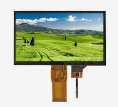 China 108mm 5 Inch Capacitive Touch Screen 800X480 IPS TFT LCD Display for sale