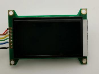 Black 5V VA LCD Display Module with 12 O'clock Viewing Direction and HT1621 Driver IC