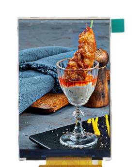 China 3.5 Inch 320x480 Resolution TFT LCD Display with 4Line SPI Interface and Touch Panel for sale