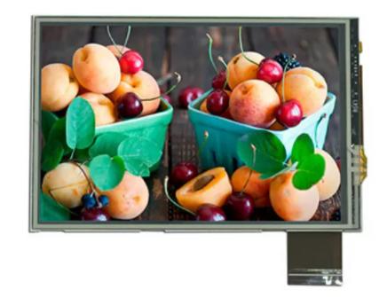 3.5 Inch TFT LCD Display Module side view