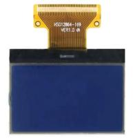 China 128x64 COG LCD Module FPC Interface 5V Operating Voltage 58x41.5mm Compact Display for sale