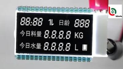 China BBI Negative VA LCD Display Module 4.5V 34PIN Segmented Display for Feeder for sale