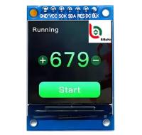 China 1.3 Inch 240x240 Resolution SPI Interface IPS TFT LCD Display Module 3.3V for sale