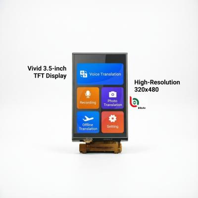 China 3.5-inch TFT LCD with Resistive Touch Panel | 320×480 16-bit Parallel Interface for sale