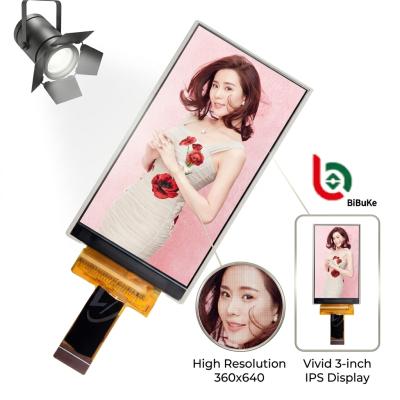 China 3-inch 360x640 RGB IPS Panel with Wide Temperature TFT LCD Display Module for sale